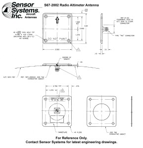 S67-2002_K dwg - Sensor Systems Inc., Aircraft Antenna