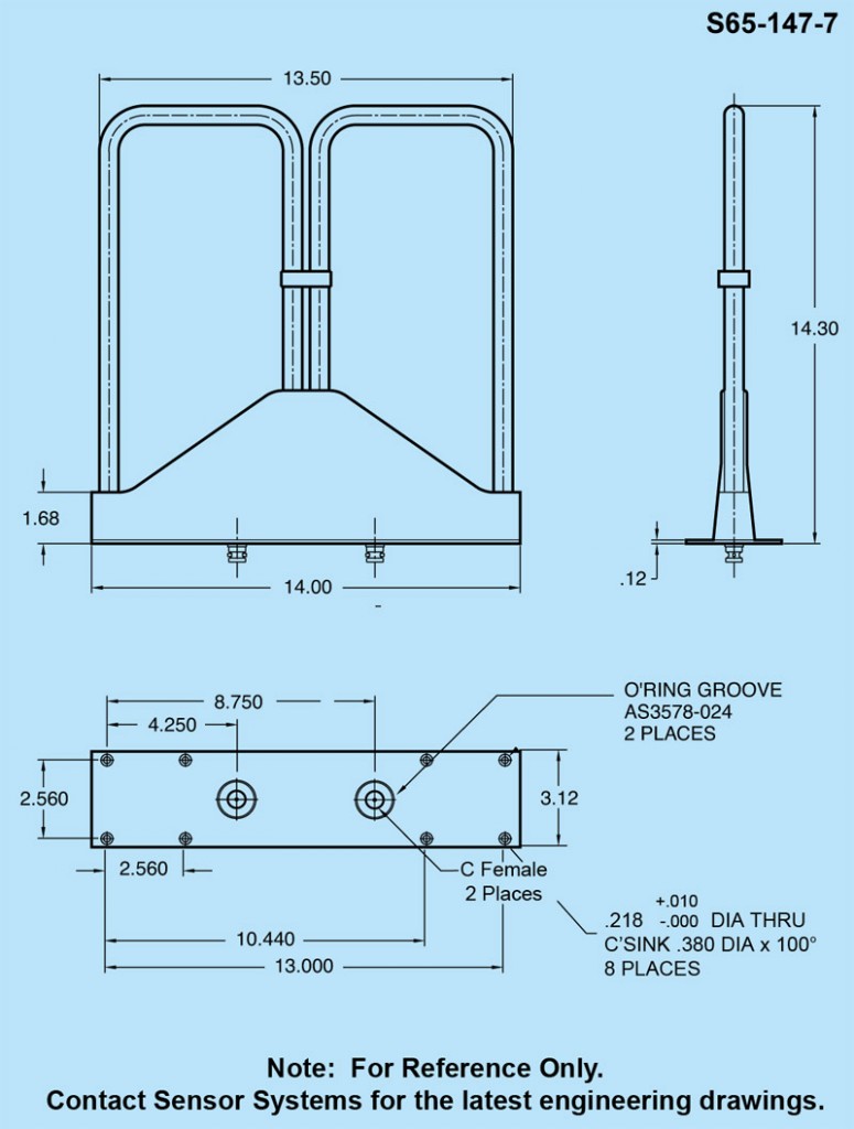 S65-147-7_Drawing - Sensor Systems Inc., Aircraft Antenna