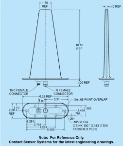 S65-625204_Drawing - Sensor Systems Inc., Aircraft Antenna
