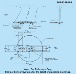 S65-8282-186 dwg - Sensor Systems Inc., Aircraft Antenna